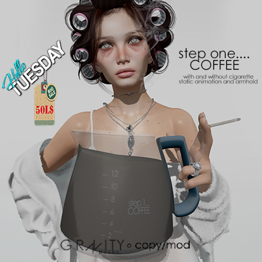 Second Life Marketplace - Gravity - Step One.... COFFEE